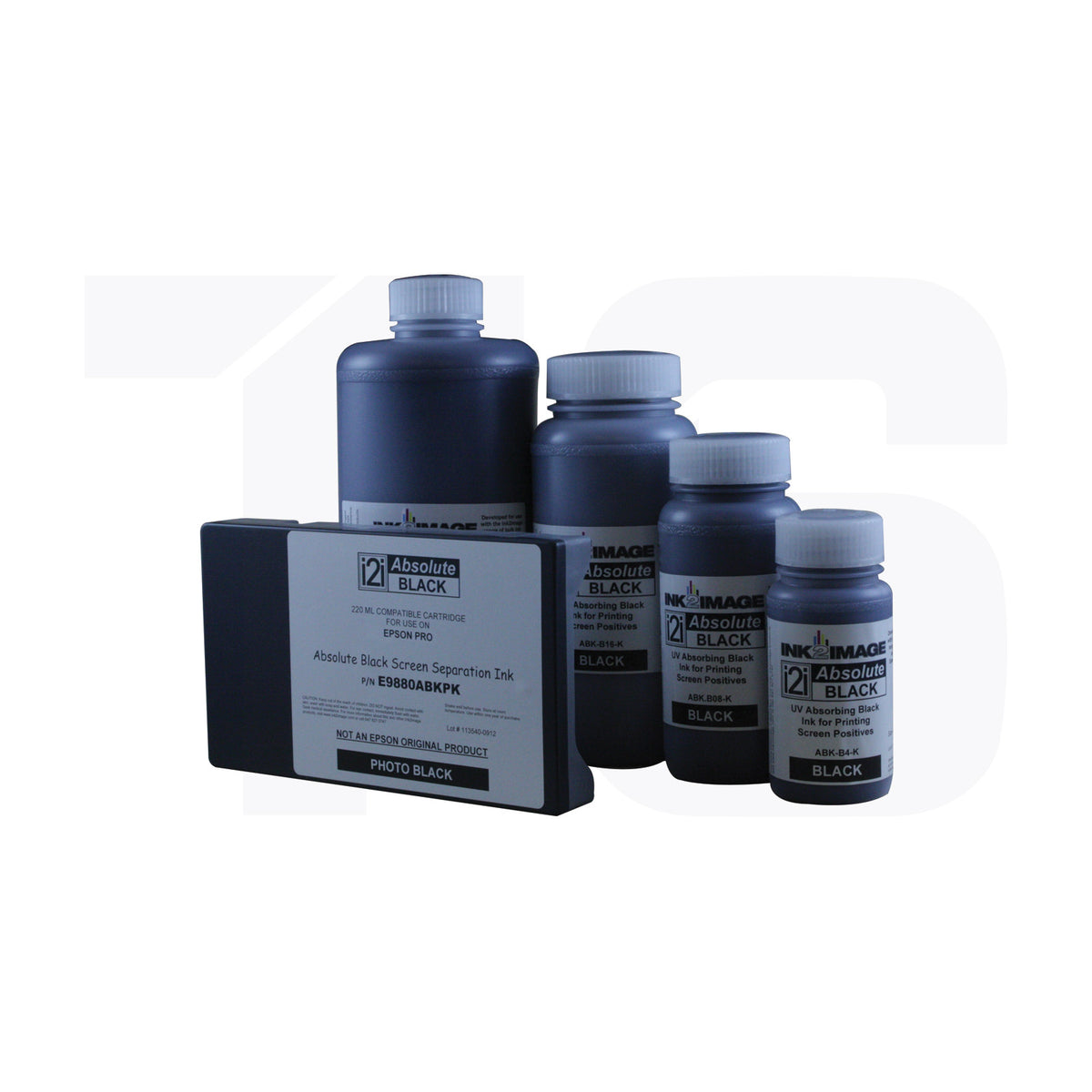 Absolute Black Dye Ink– Tech Support Screen Printing Supplies