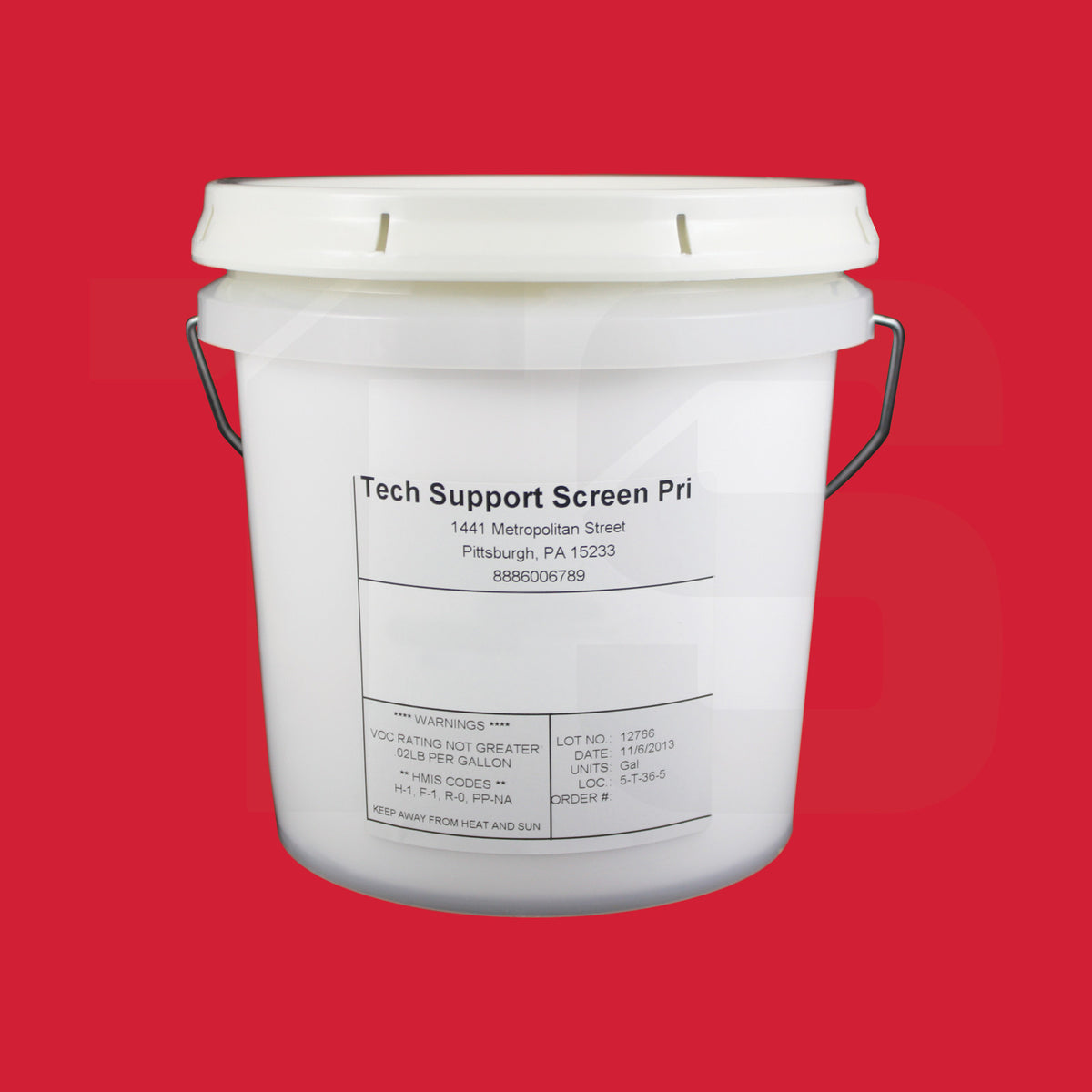 HO Red 186c– Tech Support Screen Printing Supplies