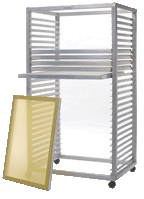 Alloy America Adjustable Screen Rack– Tech Support Screen Printing Supplies