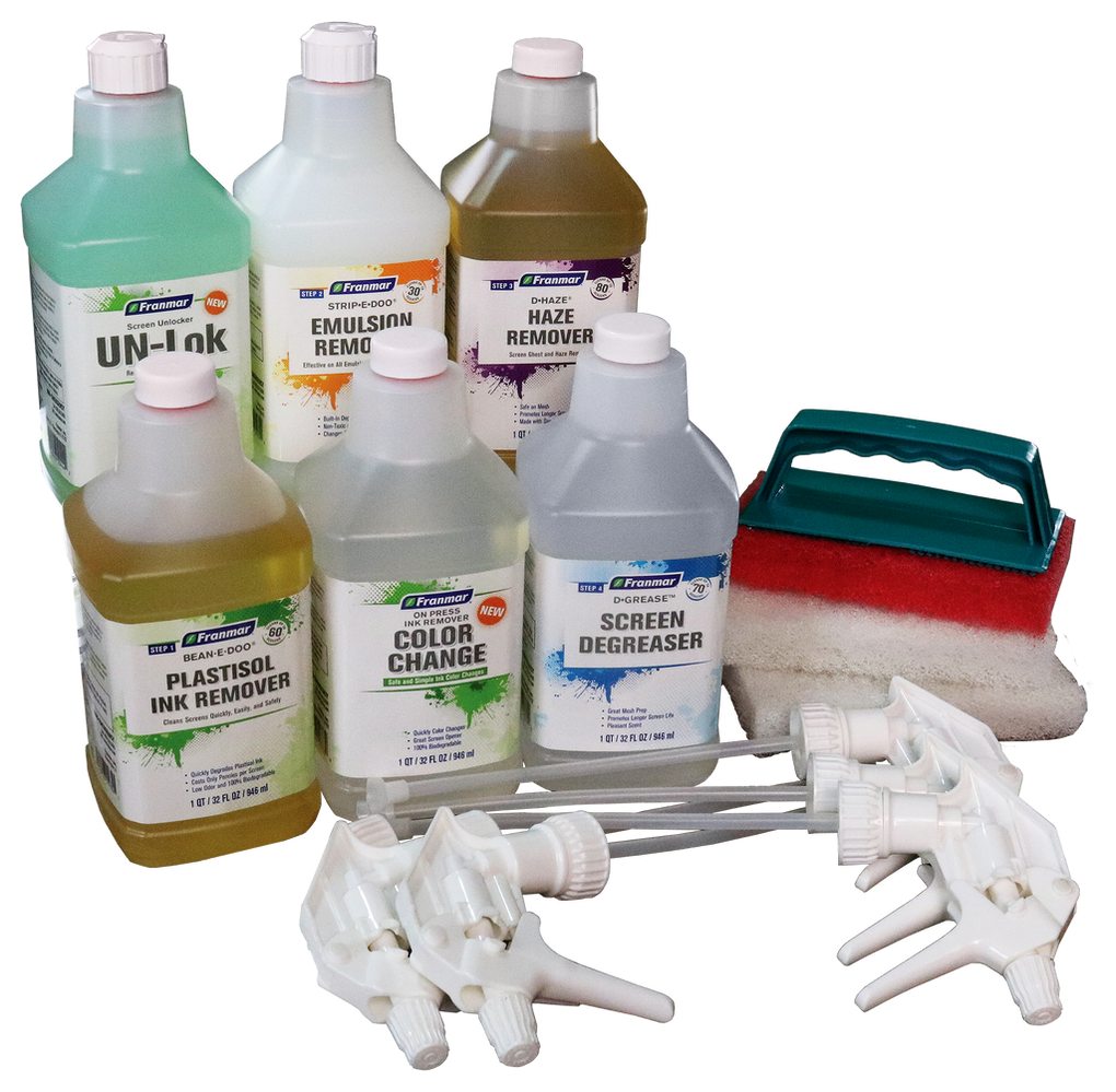 Franmar Chemicals– Tech Support Screen Printing Supplies